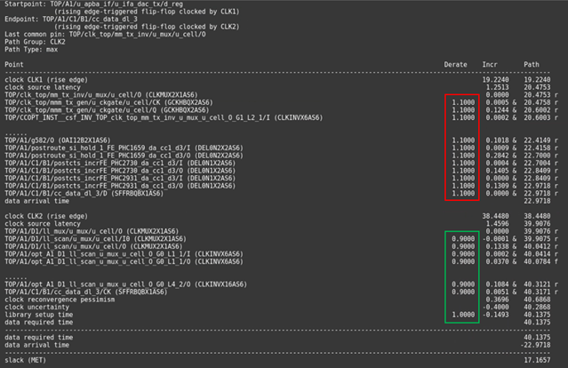 Signoff Criteria --- ocv applied and results_若是 common path 很短,那么 ocv ...