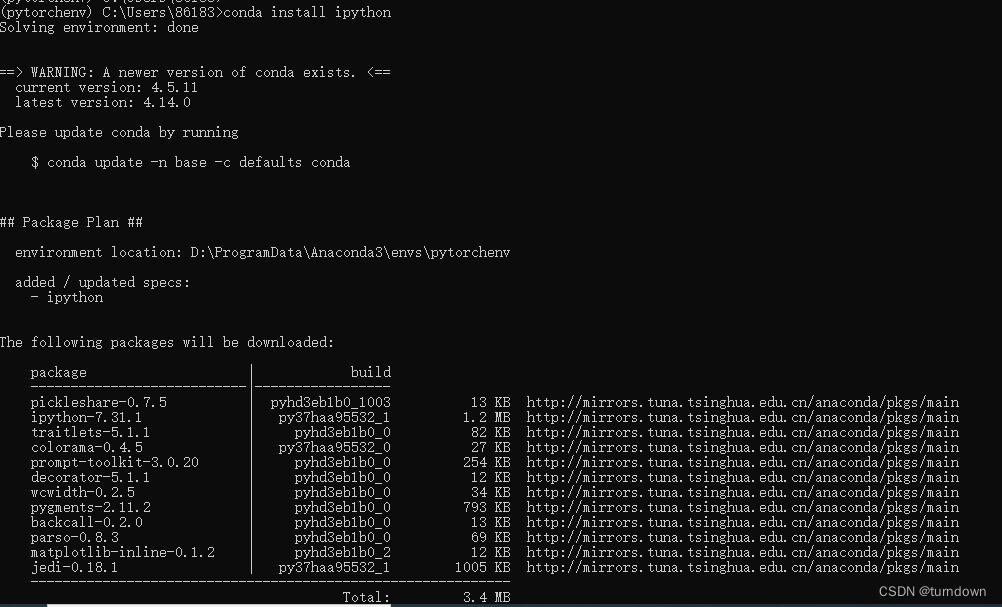 pytorch相关可视化内容--HiddenLayer_hiddenlayer安装-CSDN博客