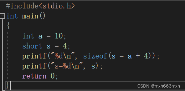 c语言中sizeof的使用_sizeof带括号和不带括号-CSDN博客