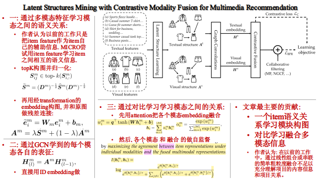 对比学习+多模态----Latent Structures Mining with Contrastive Modality Fusion for Multimedia ...