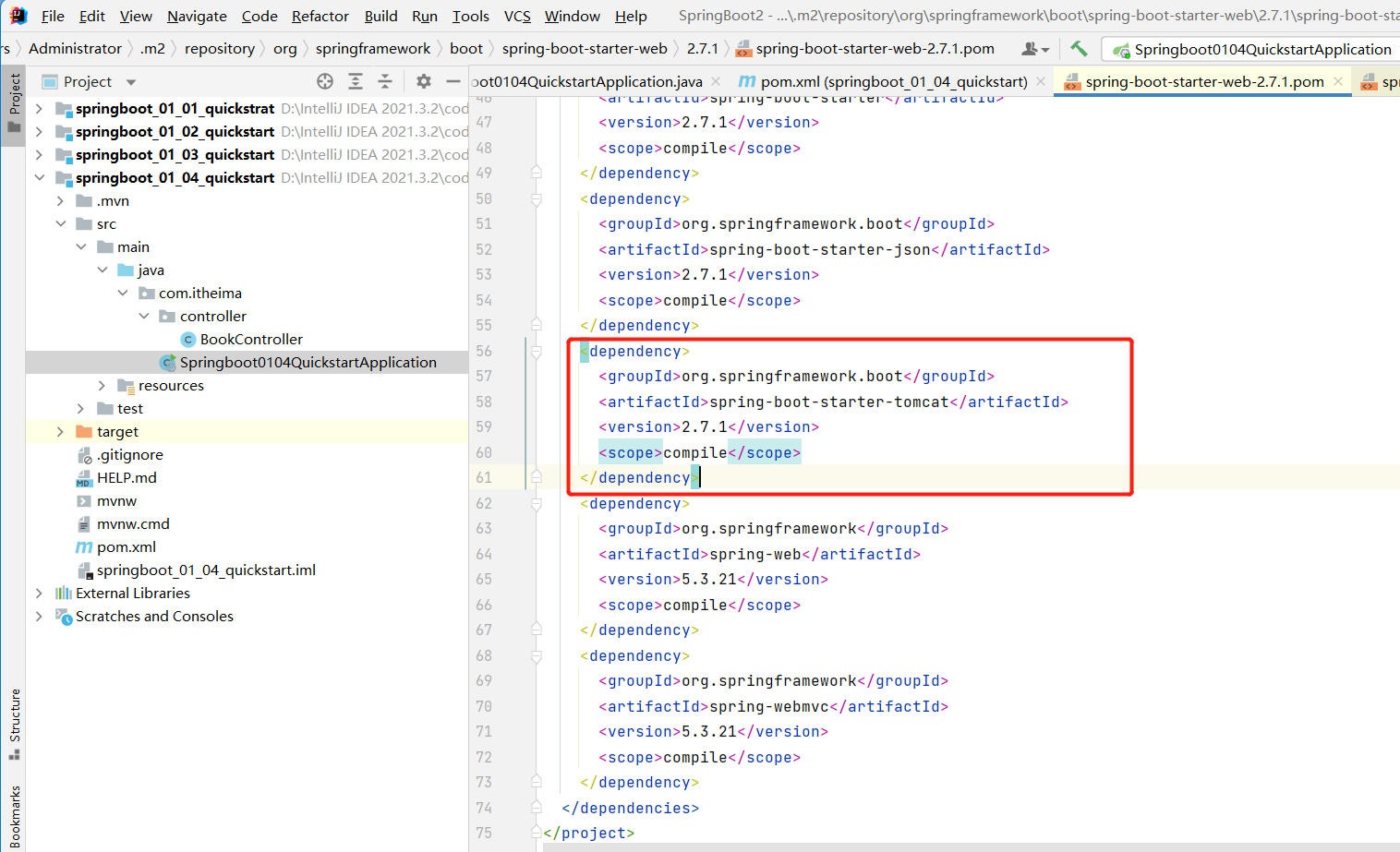 SpringBoot2:基础篇（黑马程序员：P1~P53）_黑马程序员springboot电子书-CSDN博客