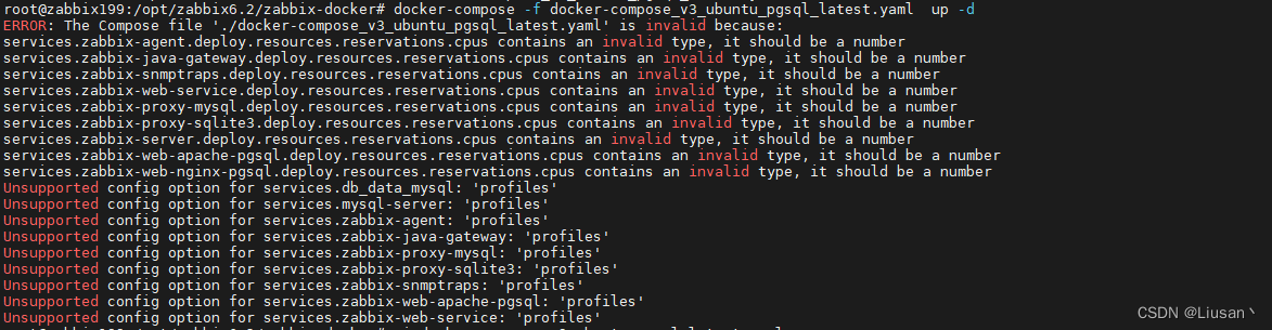 ERROR: The Compose file ‘./XXXX.yaml‘ is invalid because:解决办法-CSDN博客