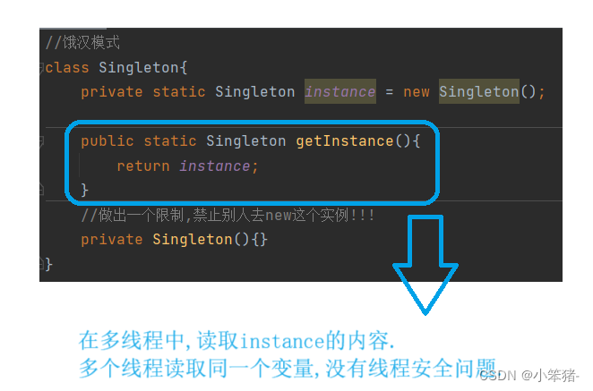 多线程案例 ＞单例模式多线程内调用单例模式的实例 Csdn博客