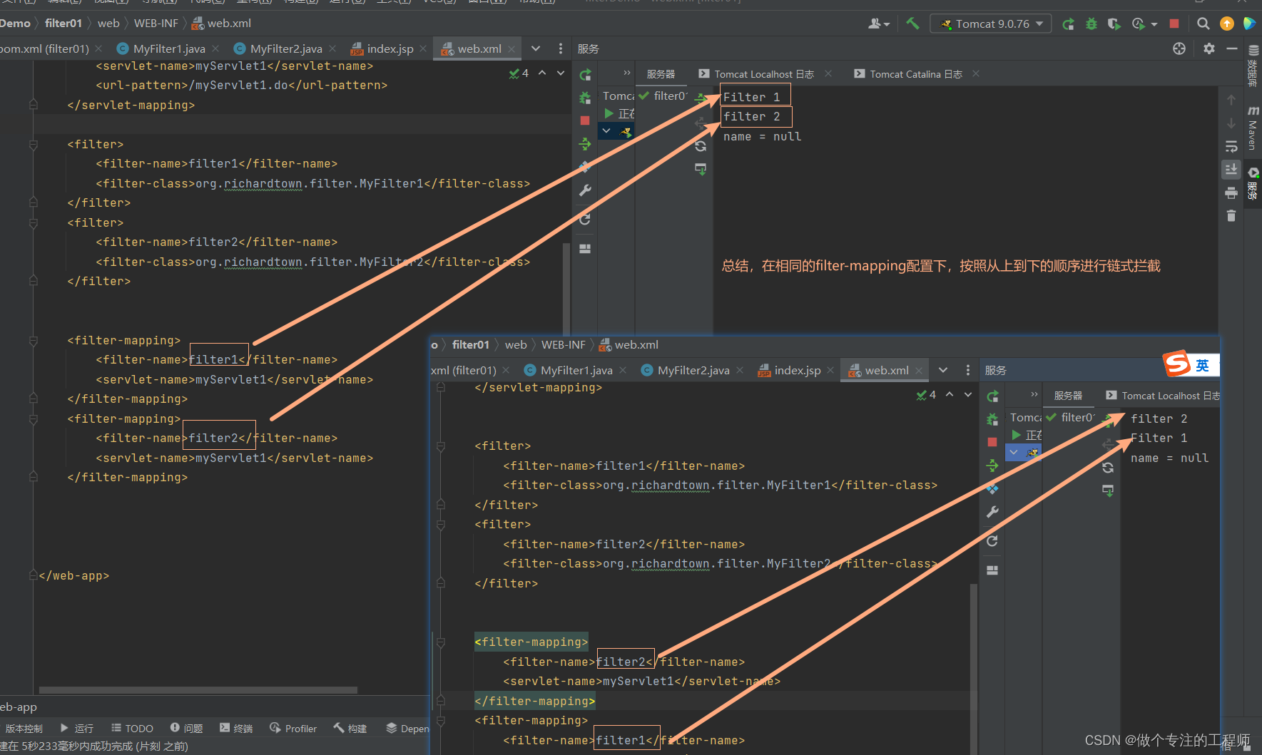 servlet-filter(过滤器)_servlet filter-CSDN博客