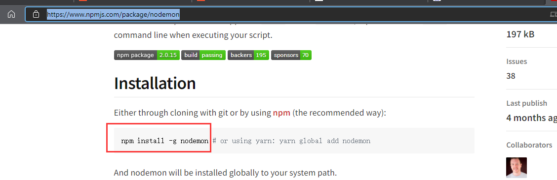 nodemon安装与环境配置_nodemon怎么配置-CSDN博客