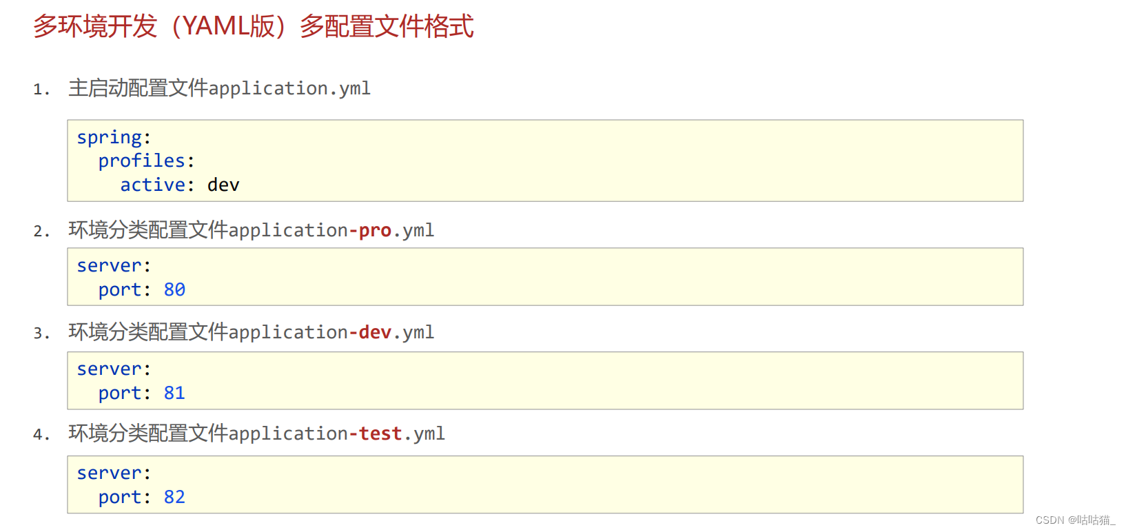 Springboot运维实用篇 Springboot项目维护 Csdn博客