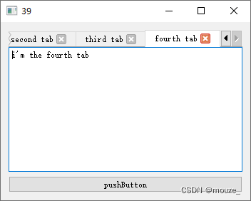 Qt bug | QMdiArea使用TabbedView模式下，QTabBar移动tab的bug_qt mdi tab scroll-CSDN博客