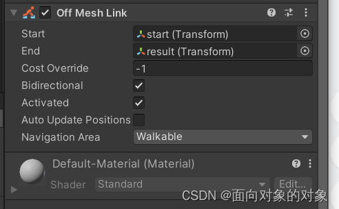 AI自动寻路学习＜Navigation＞以及组件＜NavMeshAgent＞＜off Mesh Link＞2_ai navigation-CSDN博客