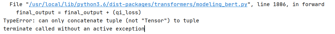 解决TypeError: can only concatenate tuple (not “Tensor“) to tuple问题｜CSDN创作打卡_typeerror: can only ...