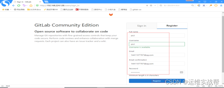 gitlab机器环境搭建私有仓库和客户端提交代码到gitlab和从gitlab下载代码（cent6.5+gitlab10.1.4）_gitlab 下载代码-CSDN博客