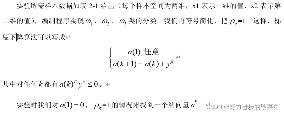 感知器准则算法实验模式识别感知器准则算法实验 Csdn博客 6482
