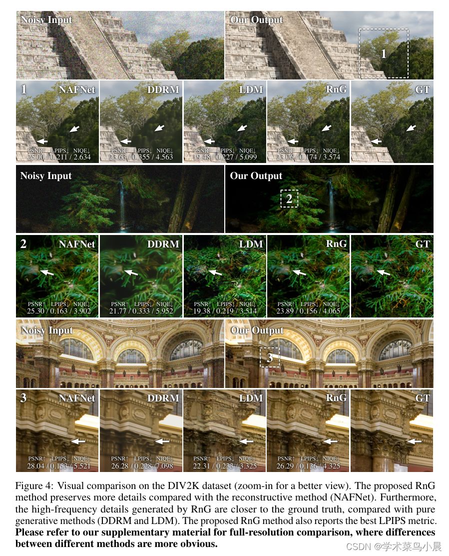 图像去噪：Reconstruct-and-Generate Diffusion Model for Detail-Preserving Image Denoising_diffusion ...