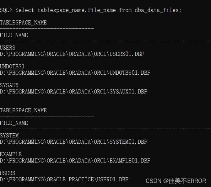 oracle实验3_(10) 将 orcl 数据库的 booktbs1 表空间设置为读写状态, 测试该表空间是否可以进-CSDN博客