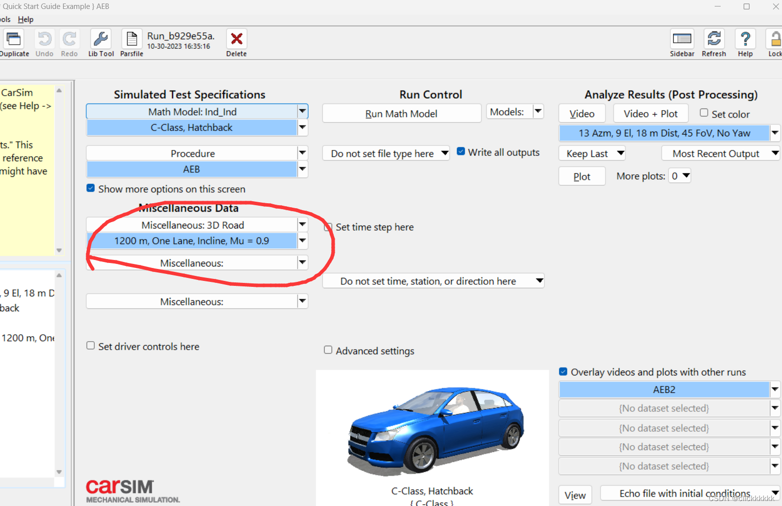 Carsim2019.1多车仿真设置 可更改位置方向与Simulink联仿-CSDN博客