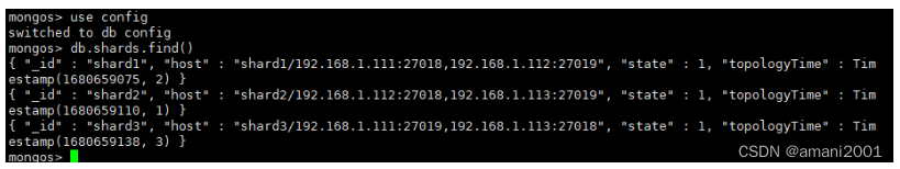 Linux下mongodb分片集群的搭建与使用linux 安装mongodb集群配置 Csdn博客