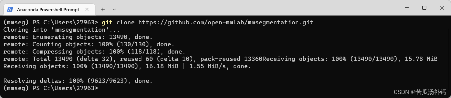 OpenMMLab 实战营打卡 - 第 七 课 MMSegmentation_mmsegmentation环境安装-CSDN博客