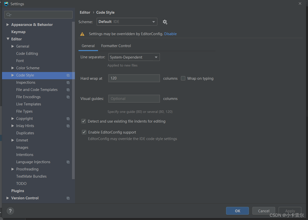 Webstorm、idea等ide编辑代码时自动去掉空格和在最后插入空白行的解决办法webstorm Git提交时自动格式化 Csdn博客