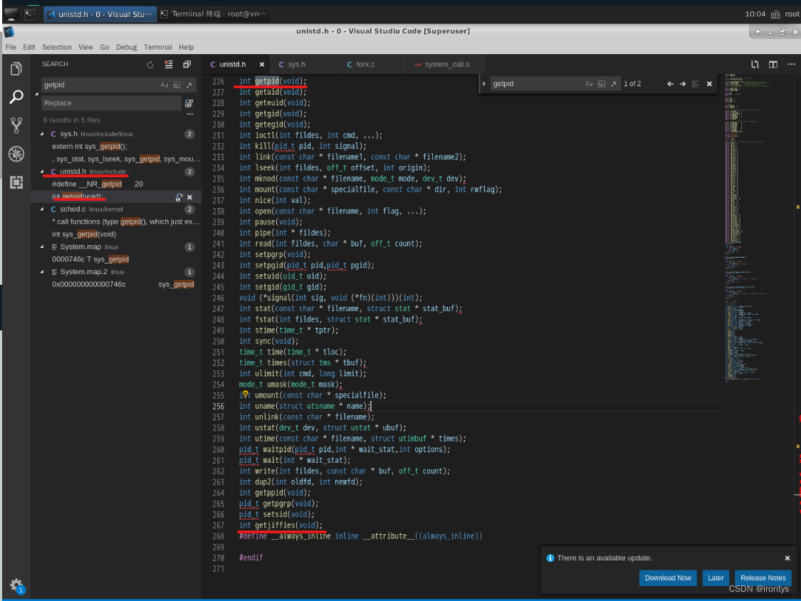 操作系统实验 23系统调用:linux 011 Lab “为版本0内核增加一个系统调用getjiffies” 和 “在用户程序中使用新增的