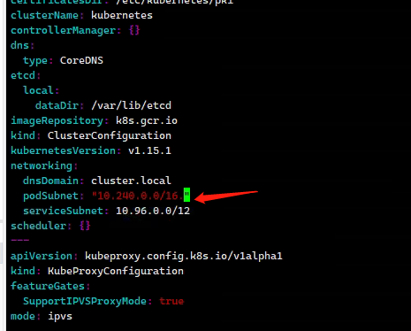 k8s, couldn‘t parse subnet的问题解决_couldn't parse subnet-CSDN博客