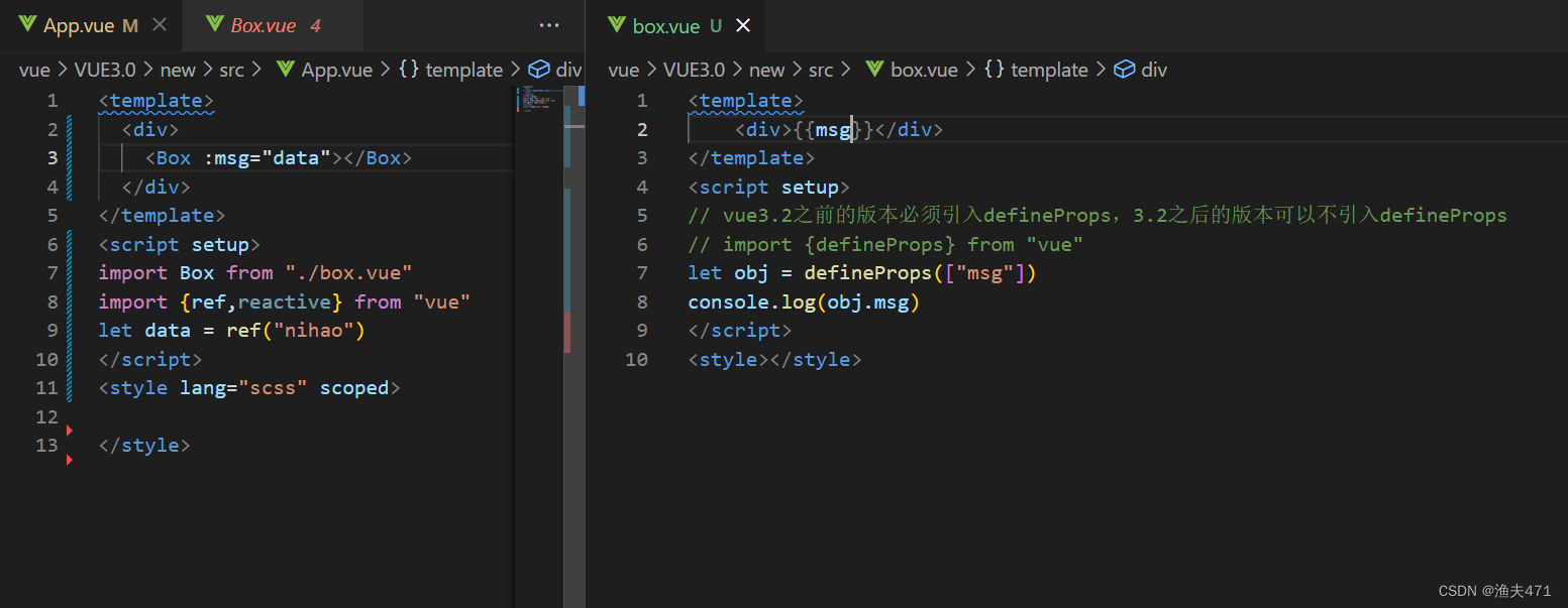 Vue3.0-获取属性_vue3获取数据后如何取一个属性的值-CSDN博客