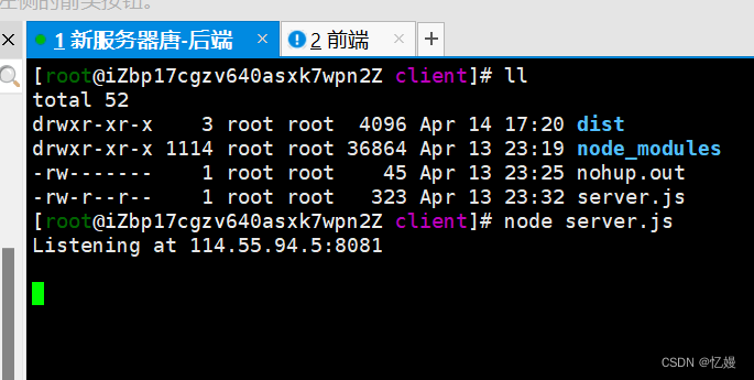 保姆级级教程——将springbootvue前后端分离项目部署到阿里云服务器（包教包会）2023年最新版前后端分离如何部署阿里服务器 Csdn博客