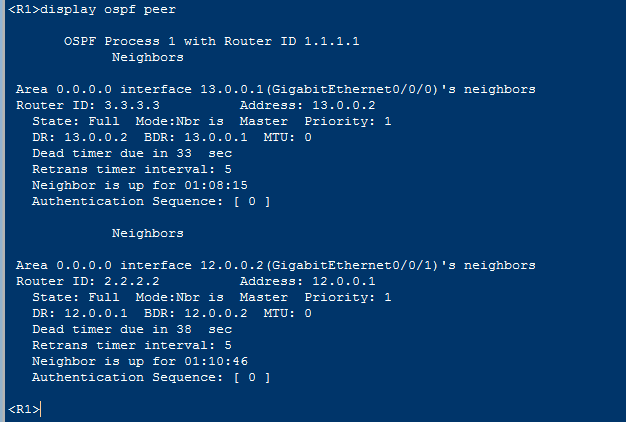 华为---OSPF简介和基本配置示例_华为ospf-CSDN博客