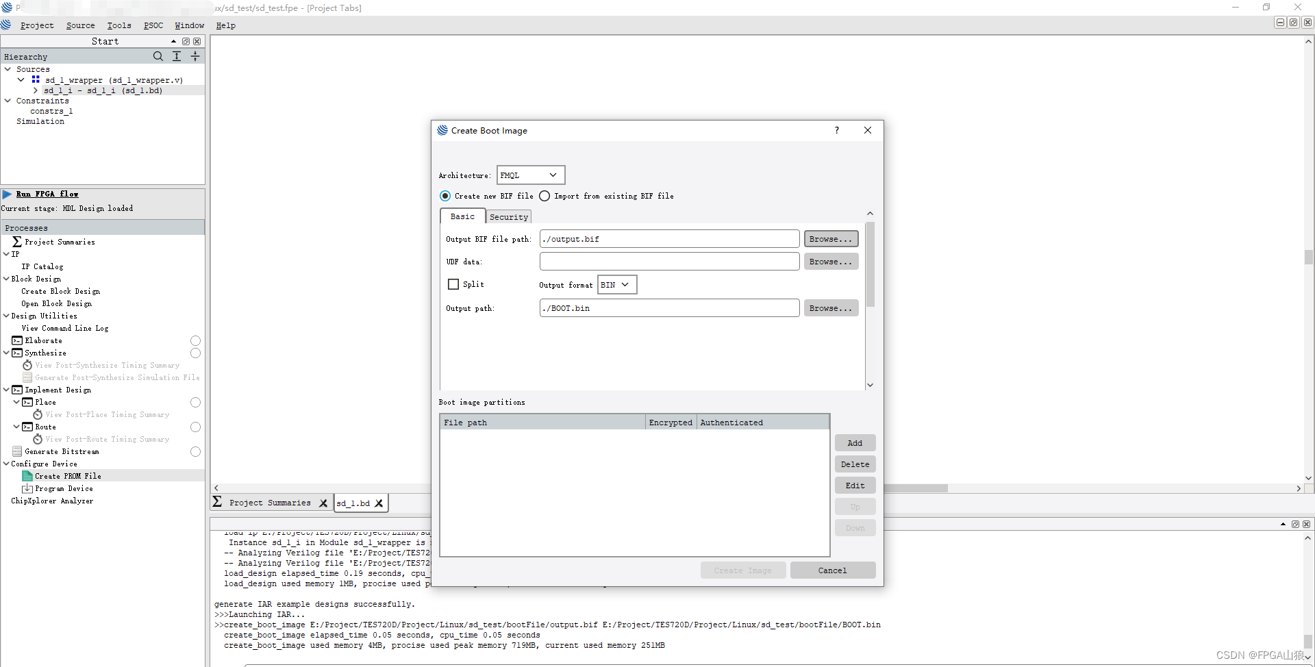 复旦微 FMQL Linux SDK实验（一）_procise生成的工程有用吗-CSDN博客