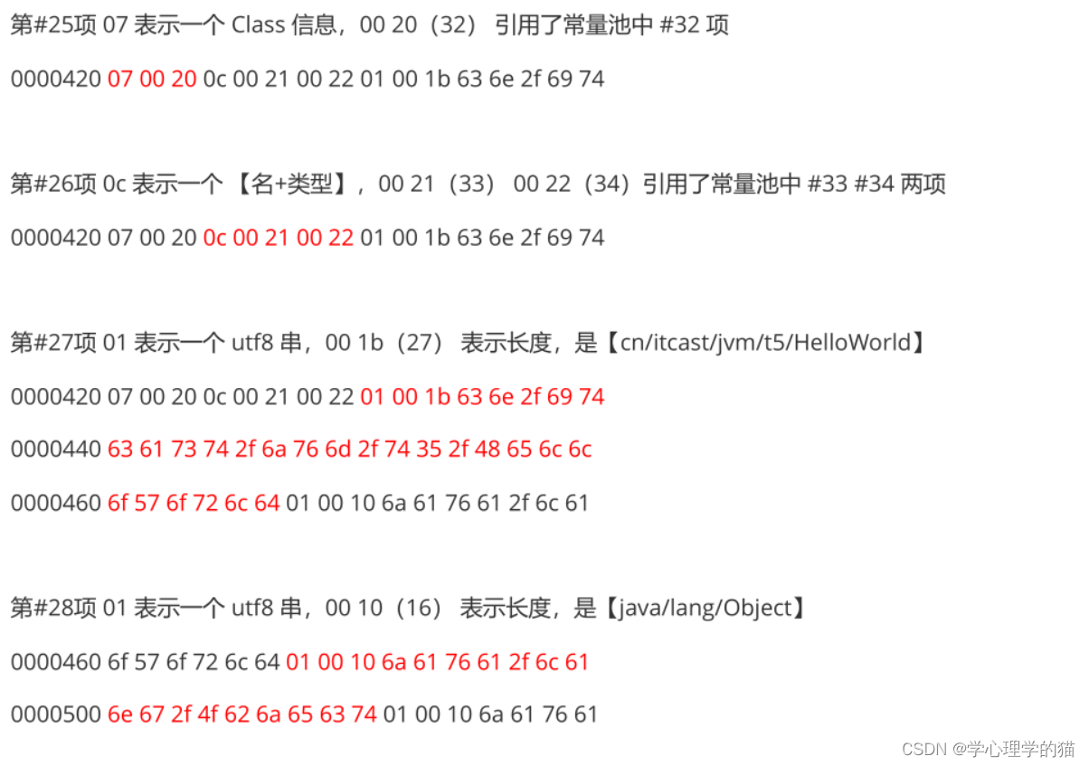 JVM_07 类加载和字节码技术（类文件结构）_jvm00007f39b0000000-CSDN博客