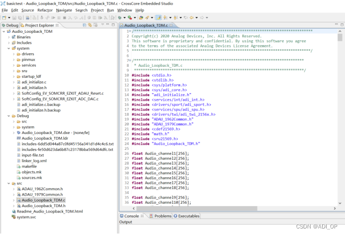 手把手教你使用ADSP-21565（二）在线调试程序详细说明-CSDN博客