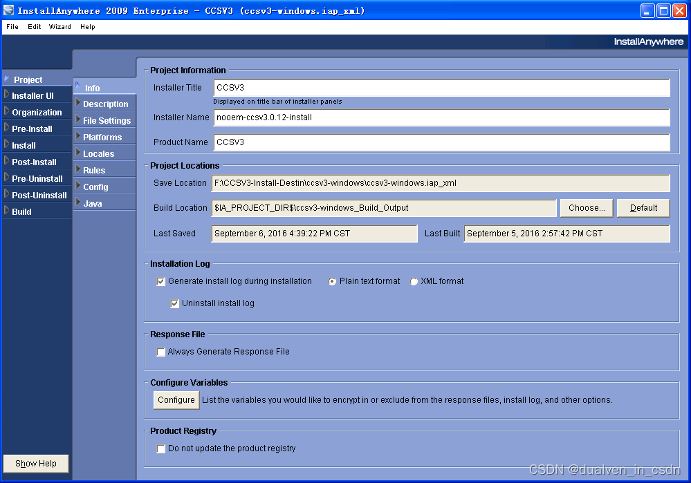 InstallAnywhere制作安装包_installable package (installanywhere as root)-CSDN博客