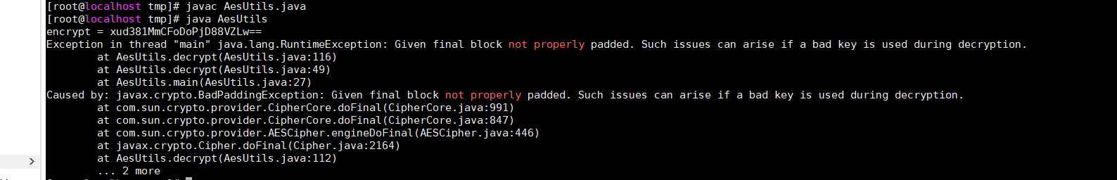 AES linux 加密失败的原因_error: pid 24658: aes encryption is not supported -CSDN博客