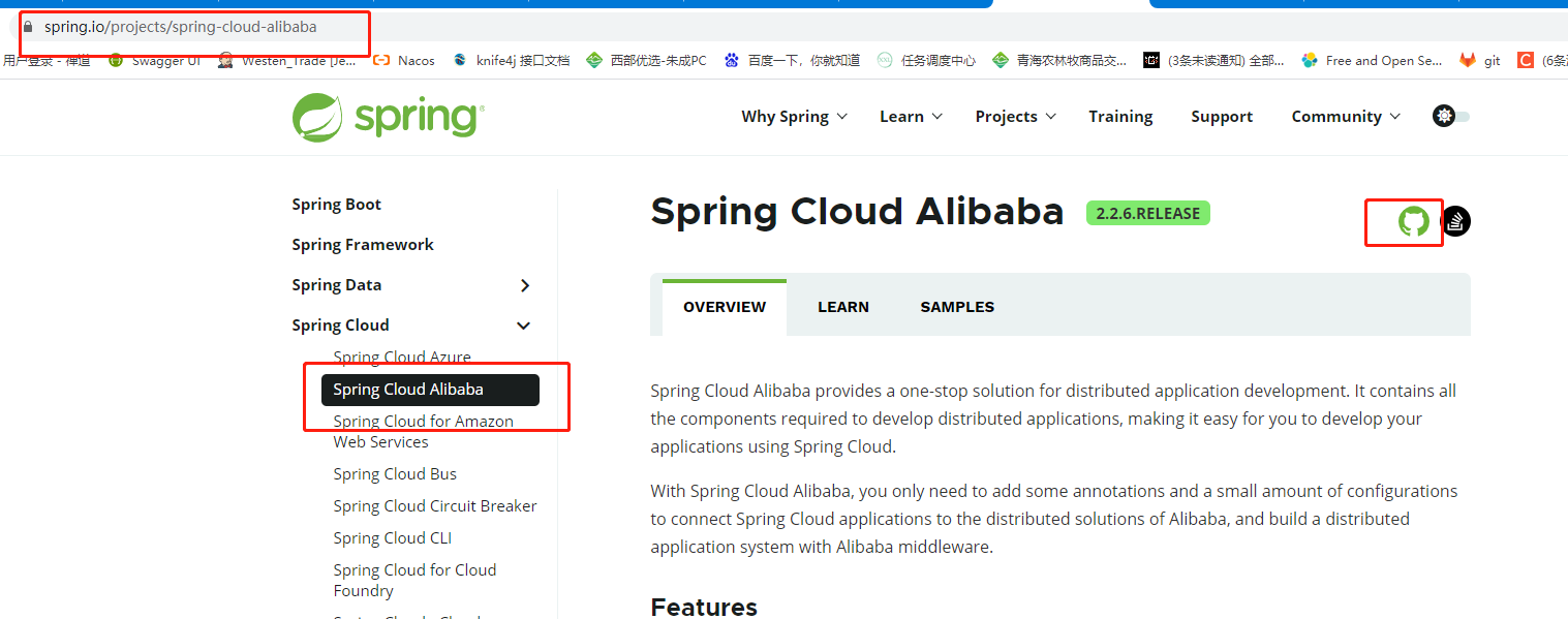 关于springcloudalibaba组件与springboot/springcloud的版本对应关系_springboot alibaba组件详解-CSDN博客