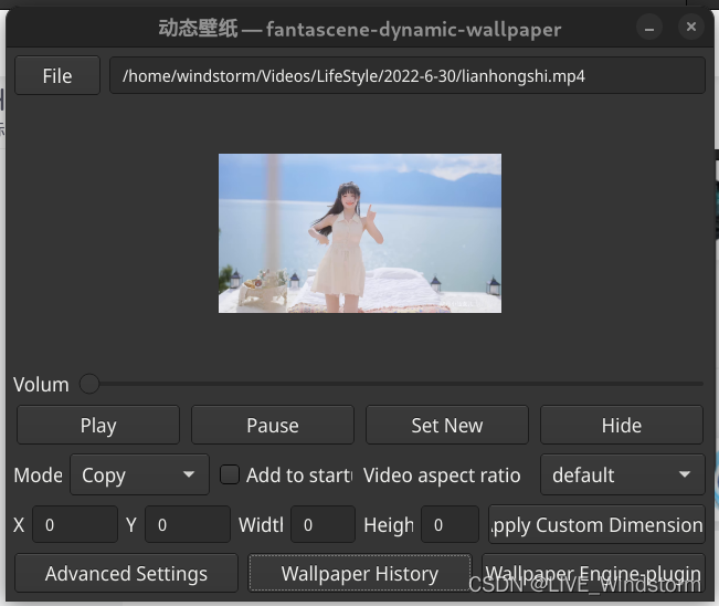Archlinux安装动态墙纸（fantascene-dynamic-wallpaper）软件。-CSDN博客