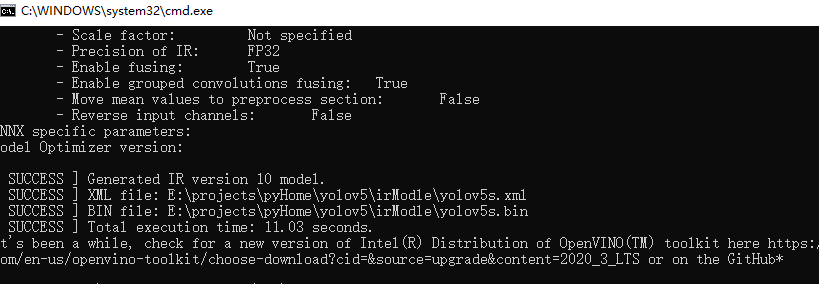 win10+python环境yolov5s预训练模型转onnx然后用openvino生成推理加速模型并测试推理_yolov5s.onnx-CSDN博客