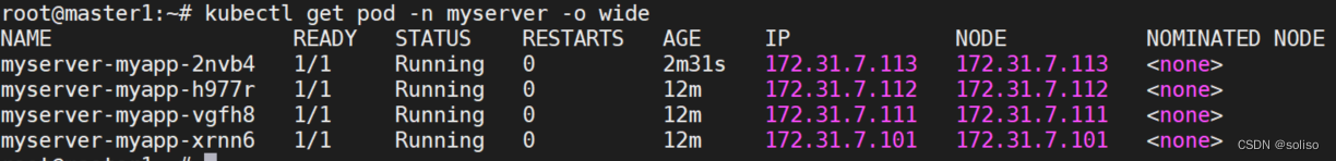 基于StatefulSet部署有状态访问、基于DaemonSet在每一个节点部署一个prometheus node-exporter_statefulset固定节点_大洋百度的博客-CSDN博客