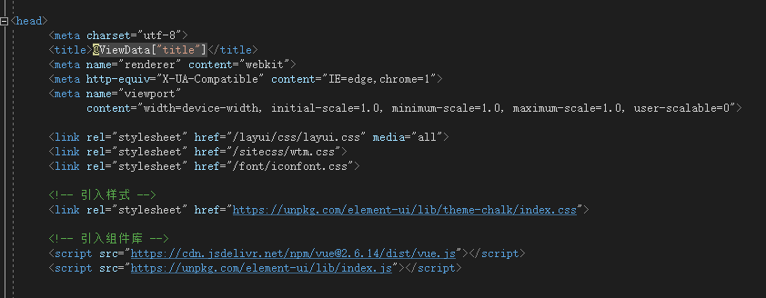 WTM框架使用技巧之：Layui版本嫁接Vue+ElementUI_layui代码改成vue好改吗-CSDN博客