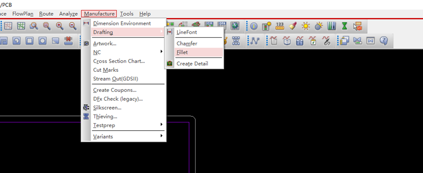 allegro 进行outline倒角_allegro outline 倒角-CSDN博客