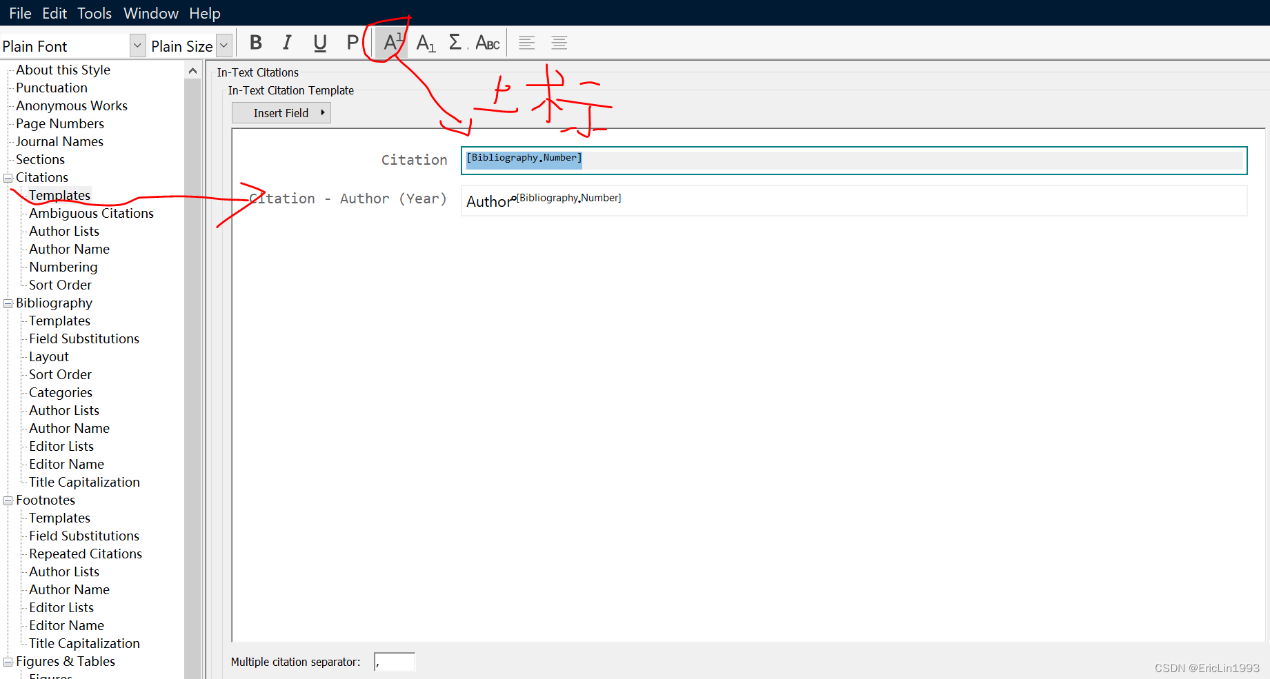 如何编辑EndNote的文后参考文献（bibliography）的格式_endnote编辑参考文献-CSDN博客