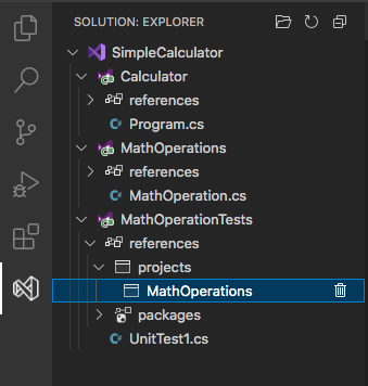 在VS Code工具中使用Solution-Explorer插件和Test-Explorer插件的详细操作步骤_vscode的explorer ...