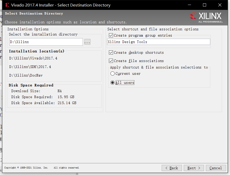 Vivado2017.4软件安装_vivado2017.4安装包-CSDN博客