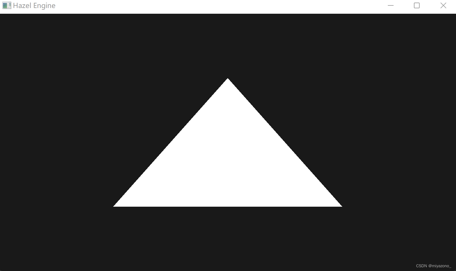 HazelEngine 学习记录 - First Triangle-CSDN博客