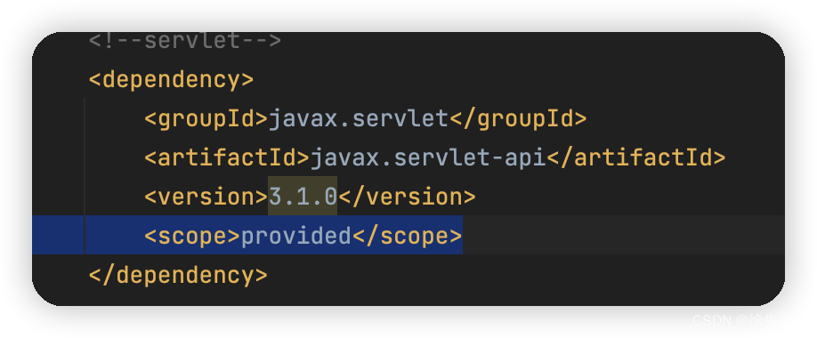用Java调用spark出现Exception in thread “main“ java.lang.NoClassDefFoundError: javax/servlet/Servlet ...
