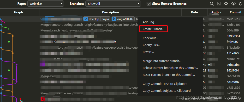 vscode 插件 Git Graph 使用_vscode git graph-CSDN博客