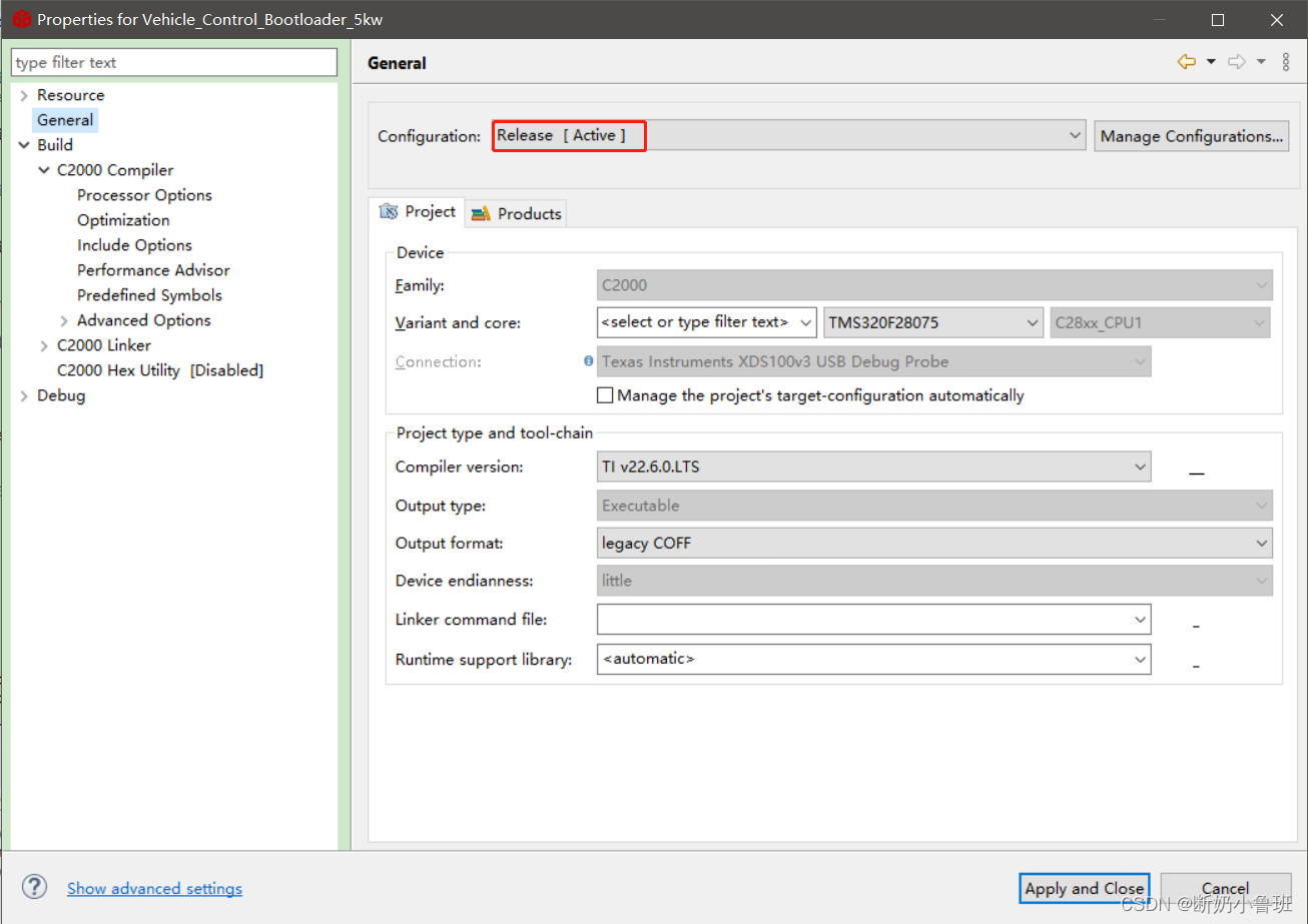 新建CCS工程_ccs .device文件-CSDN博客