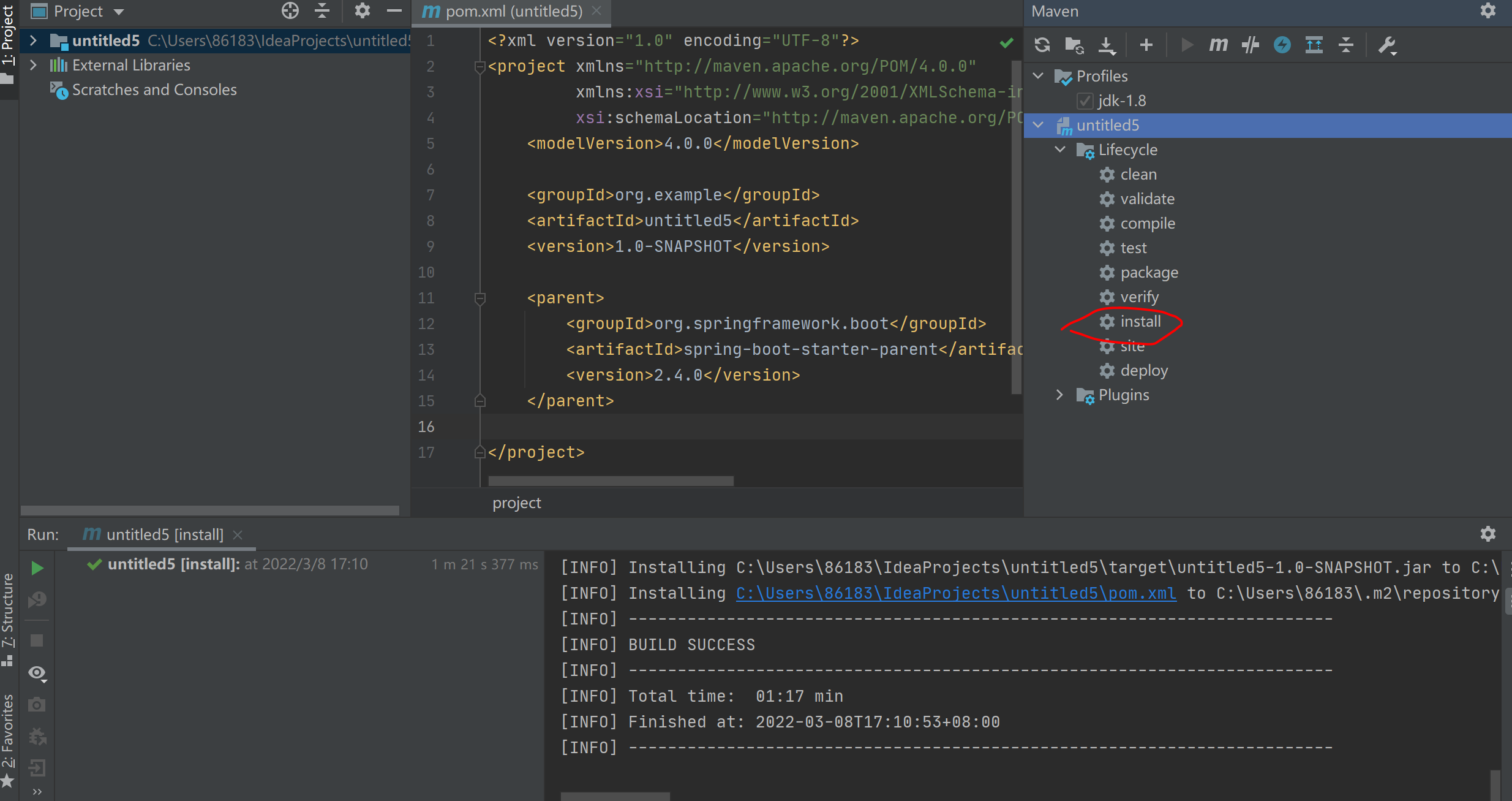 【基础入门】在pom引入＜parent＞时标红-spring-boot-starter-web报红-_ 爆红-CSDN博客