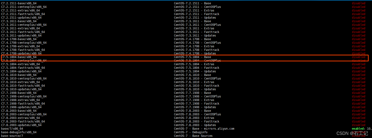Centos7 升级到指定的版本降级centos79降级为76 Csdn博客