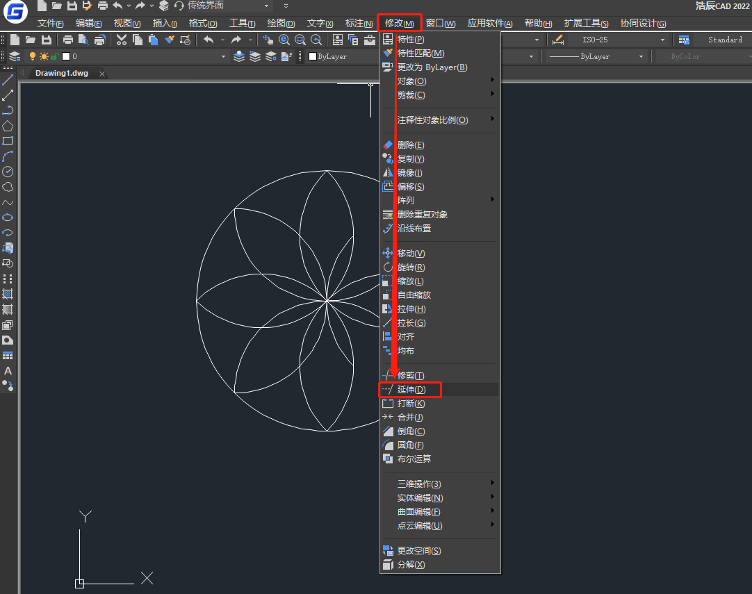 CAD延伸功能如何使用？CAD延伸应用实例_autocad延伸怎么用-CSDN博客