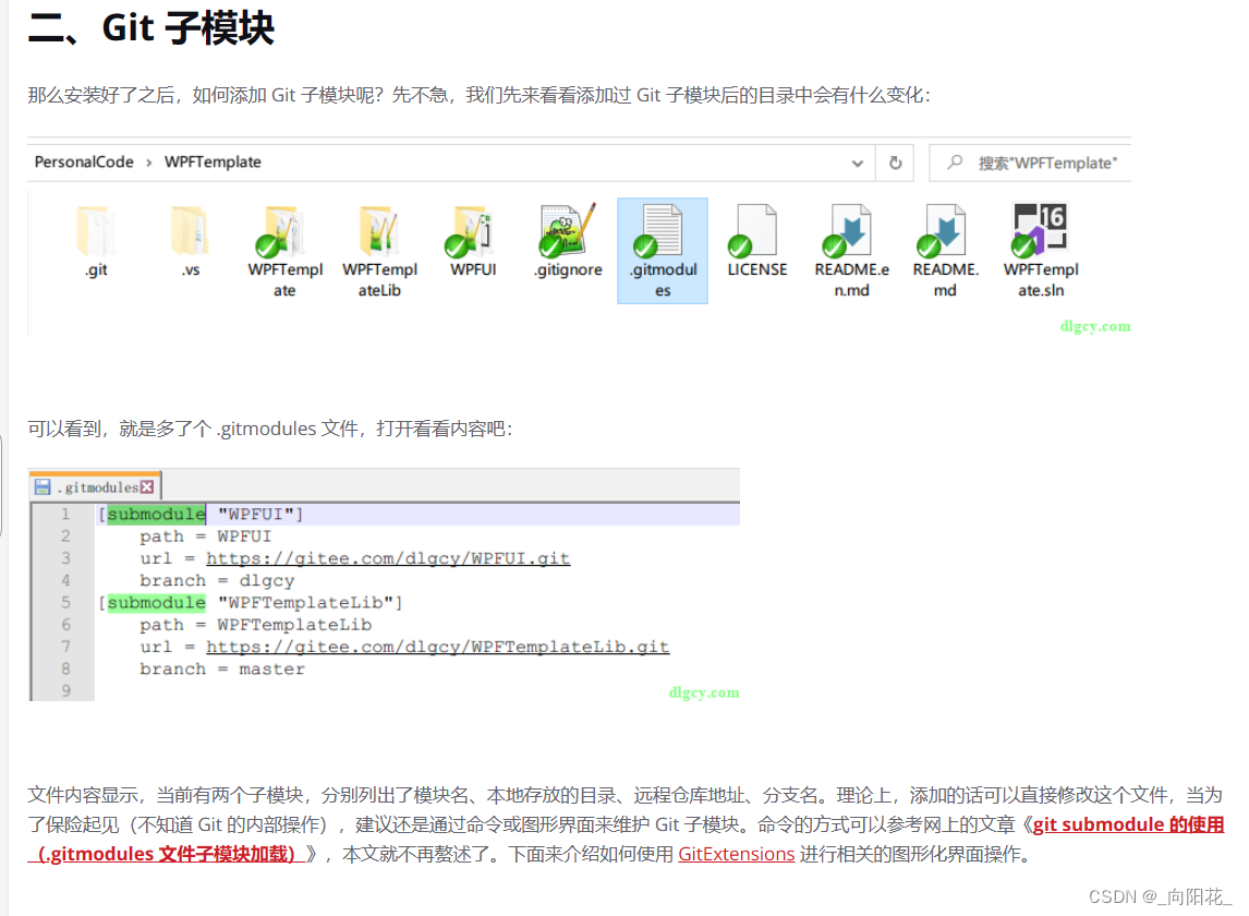 Git 添加子模块-CSDN博客