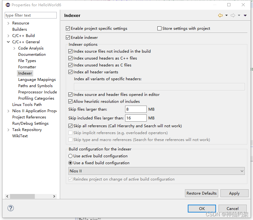【nios开发】 问题1:type Symbol ‘ ‘ Could Not Be Resolved 的几种可能的解决方案 Csdn博客